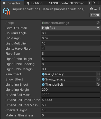 GitHub - dmartin13/nfs3-unity-importer